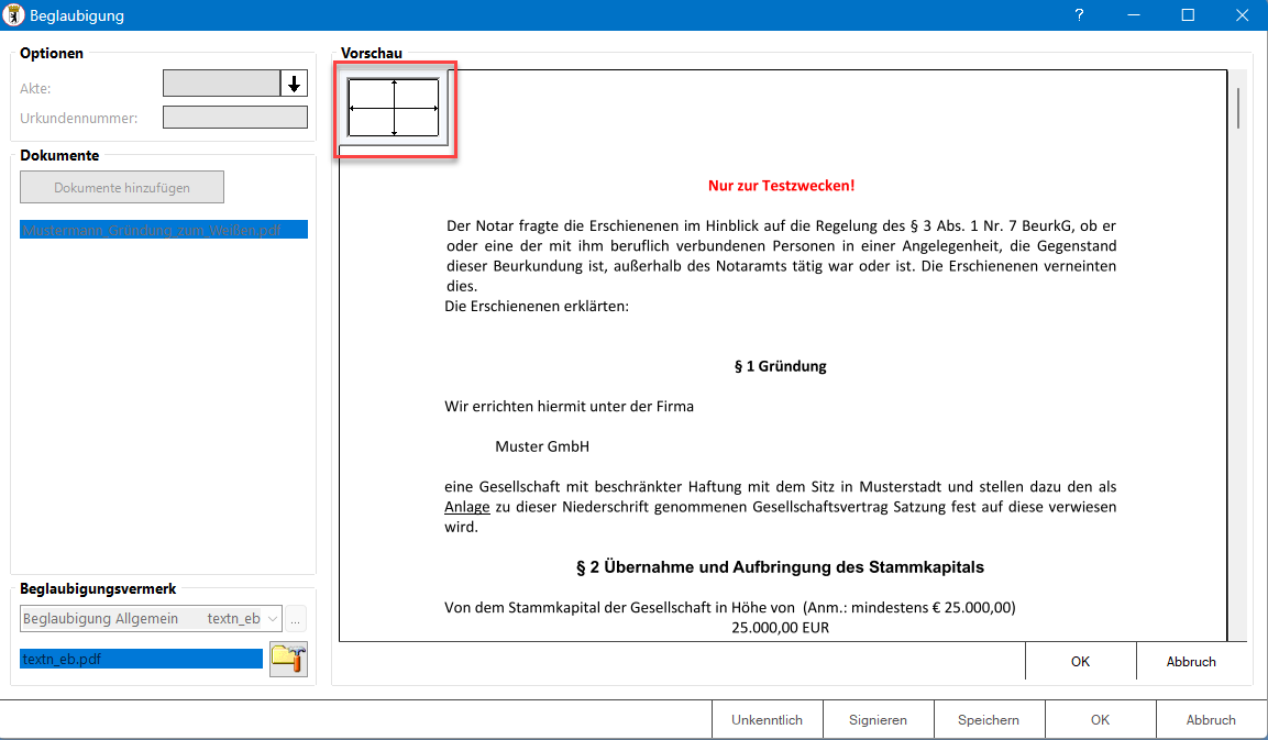 Notariat – Elektronische Beglaubigung: Neue Funktionen “Unkenntlich ...